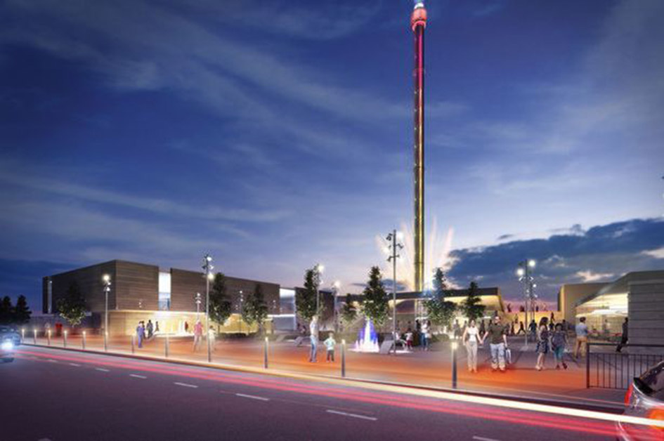 Rhyl’s iconic Sky Tower has been rejuvenated to form the centrepiece of ...