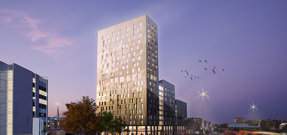 Work begins on 614 bed student accommodation development in Coventry ...