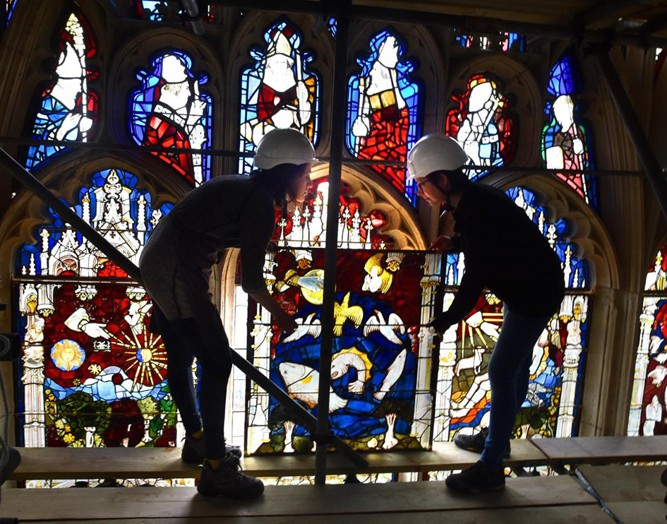 York Minster's Great East Window complete after 11.5m restoration ...