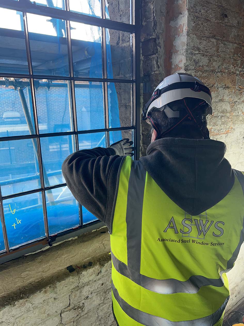 ASWS servicing expertise extends working life of steel windows | Refurb ...