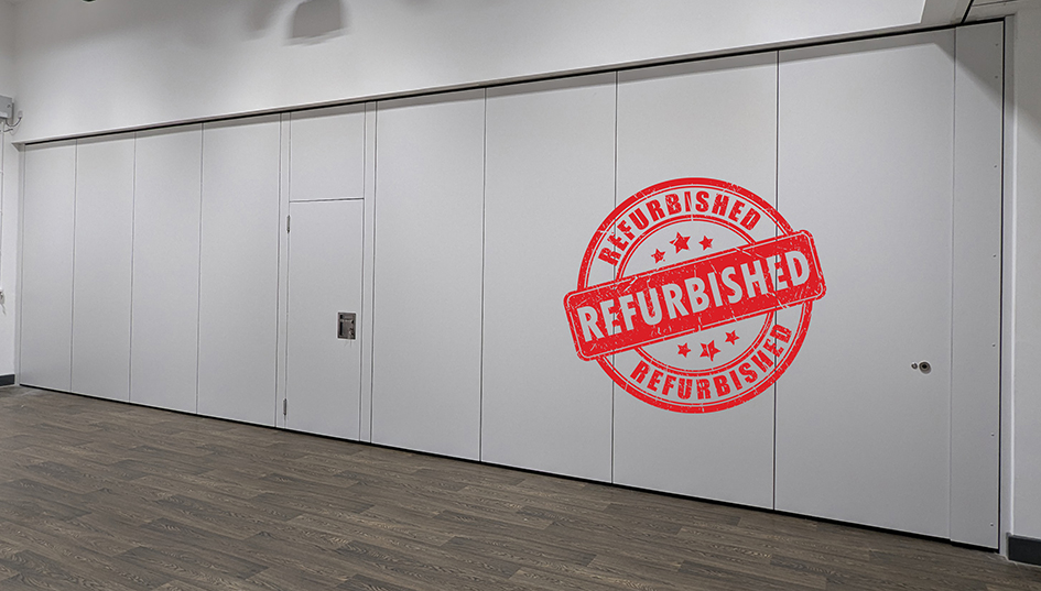 Sustainable Second-hand Moveable Wall Systems from Style | Refurb Projects